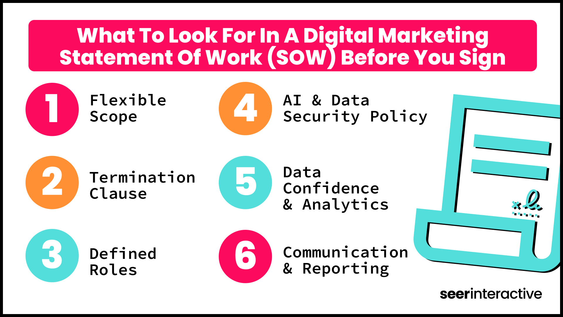 6 Things to Look for in a Digital Marketing Statement of Work (SOW ...