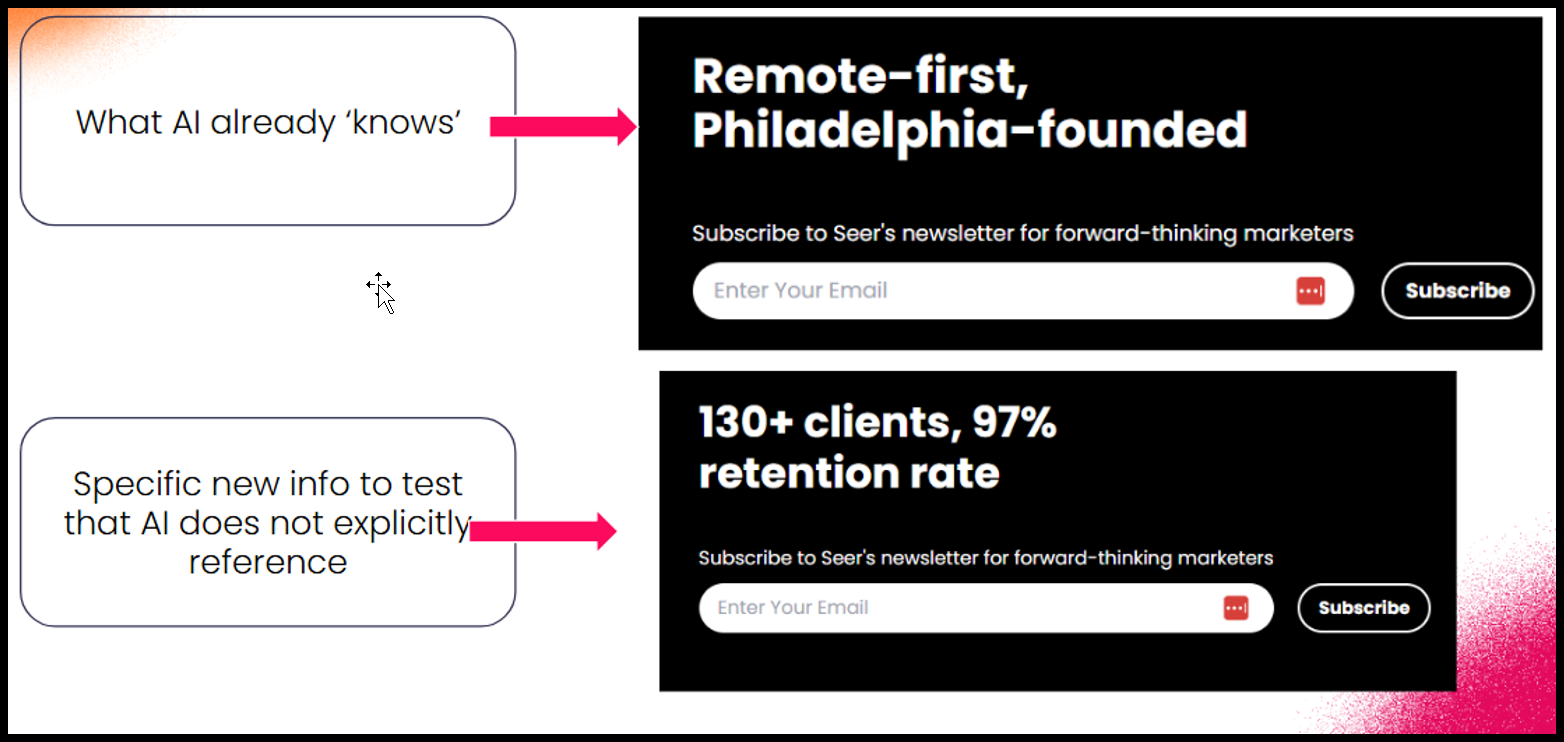 AI Optimization Test: Footers are back like 2003