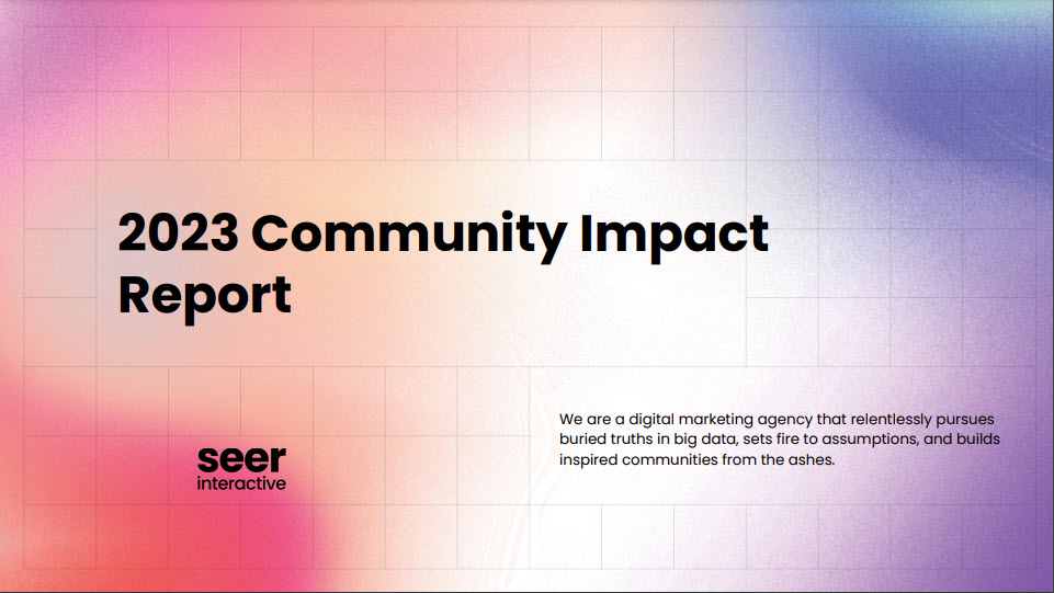 Community Impact Reports - Seer Interactive - Updated March 2026